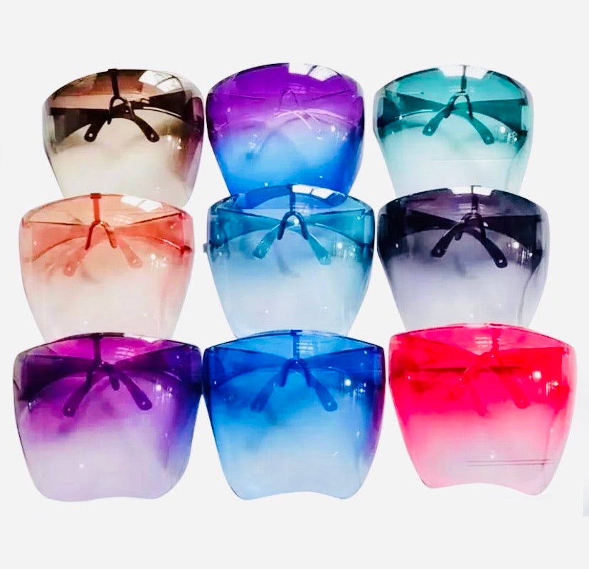 Color Plastic Face Shields – Love Handles Sanitizers